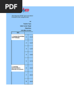 Lower Primary Time Table | PDF | Cognition | Learning