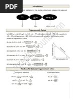 RD Sharma CH 10 | PDF | Trigonometric Functions | Trigonometry