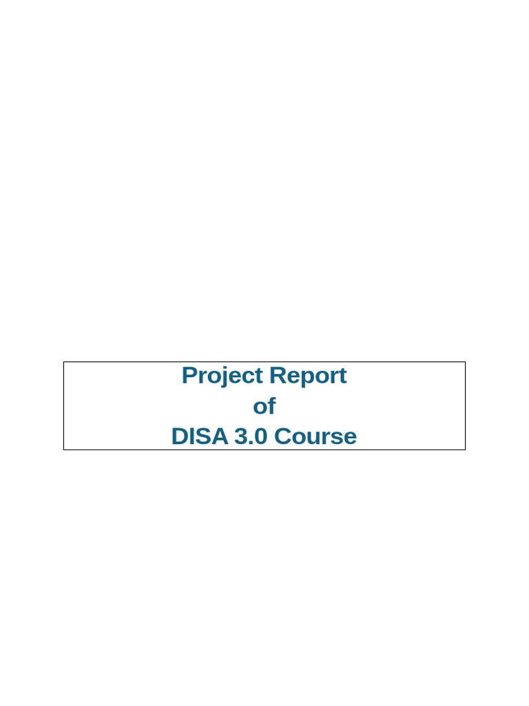 Disa Project 21062025 | PDF | Security | Computer Security