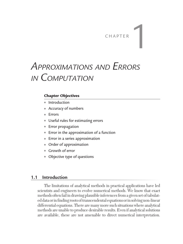Solution of Non-Linear Equations | PDF | Numerical Analysis | Significant Figures