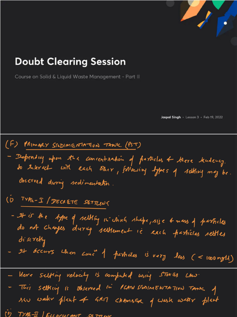 Doubt Clearing Session With Anno Pdf