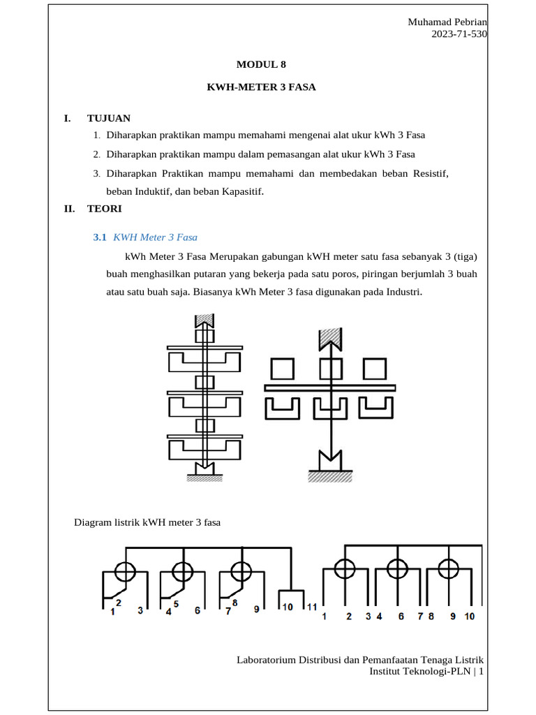 Modul 8 Muhamad Pebrian 202371530 | PDF