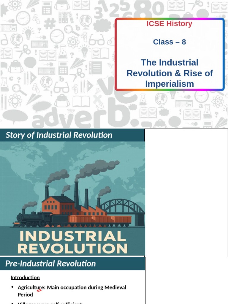 Industrial Revolution and Imperialism Overview | PDF | Industrial ...