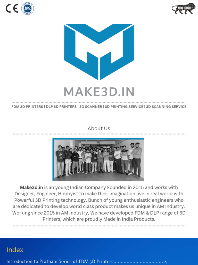 Product Brochure Ram_removed | PDF | 3 D Printing | Printer (Computing)