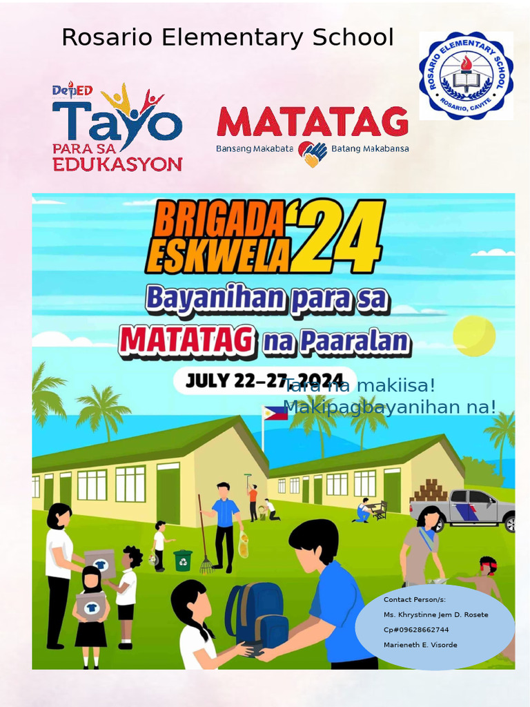 Brigada Eskwela Front Pdf