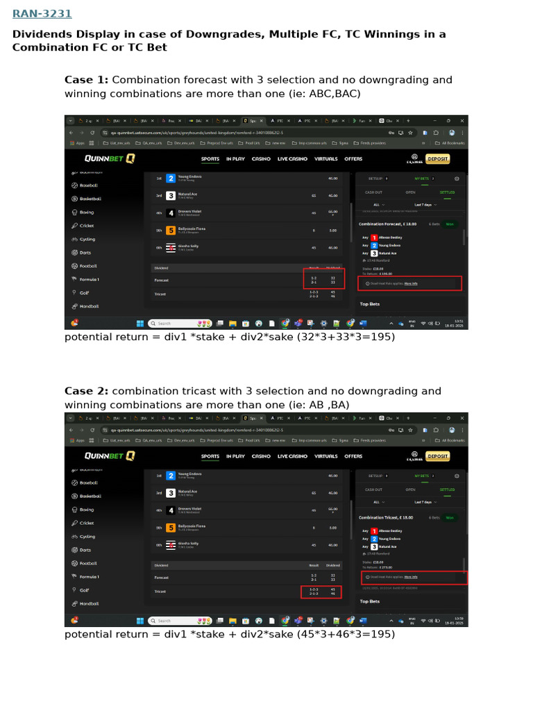 Combination Forecast With 3 Selection and No Downgrading and Winning Combinations Are More Than ...