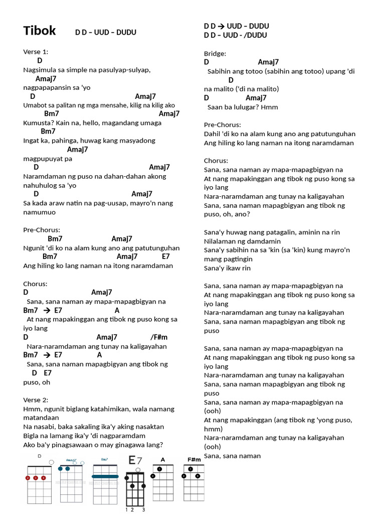 Tibok Ukulele | PDF