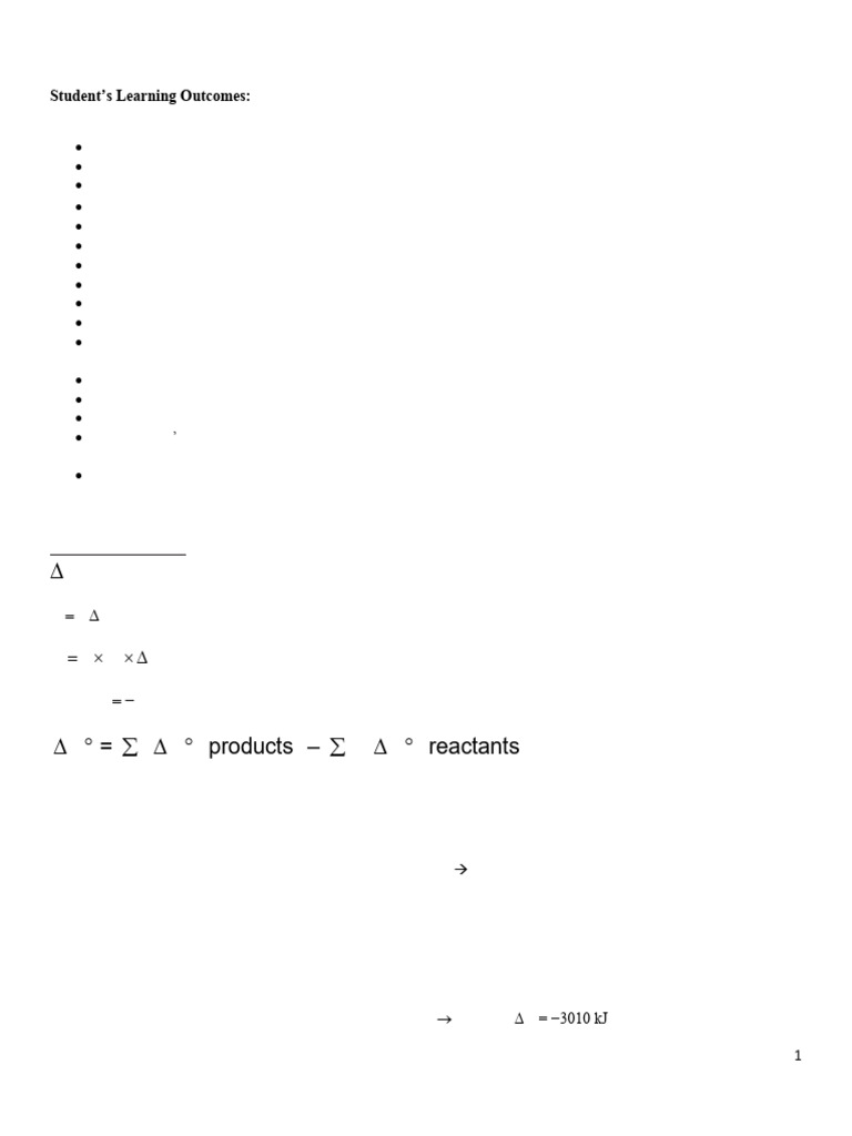 Chapter 6 Practice Problems | PDF | Enthalpy | Heat
