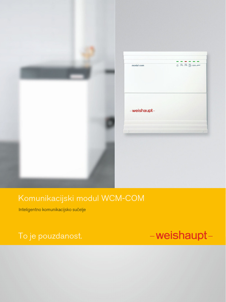 Prospekt Komunikacijski Modul WCM-COM | PDF