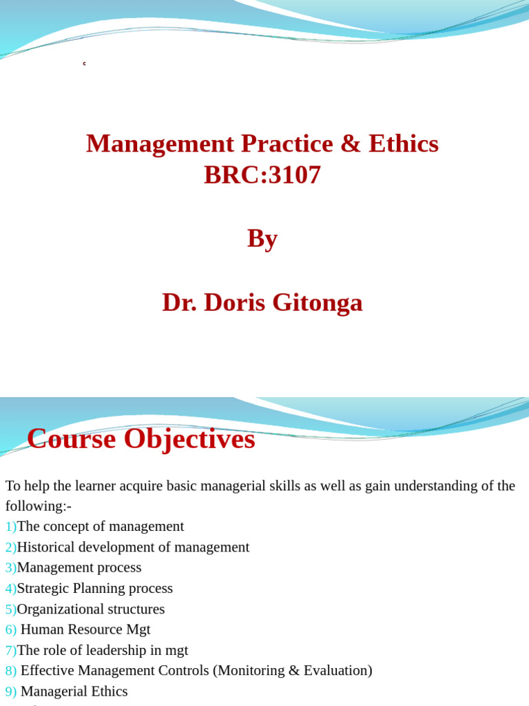 Introduction and Evolution of Management | PDF | System | Operations Management