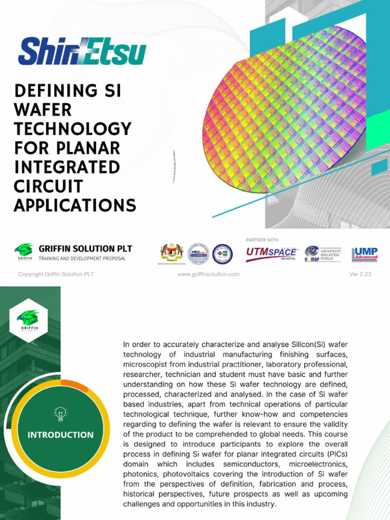 Defining Si Wafer Technology For Planar Integrated Circuit Applications ...