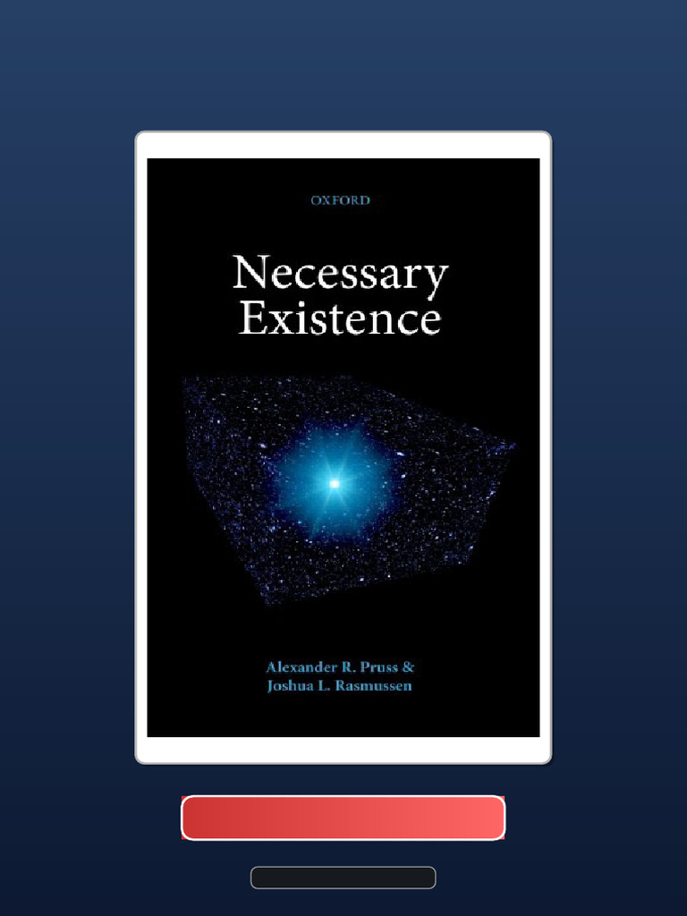 FULL Version Testbank Necessary Existence 1st Alexander R Pruss ...