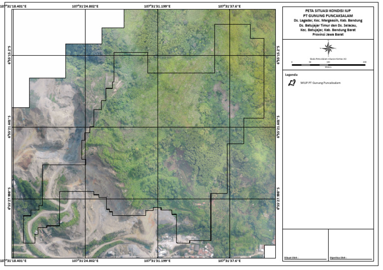 Peta Situasi Kondisi Iup | PDF