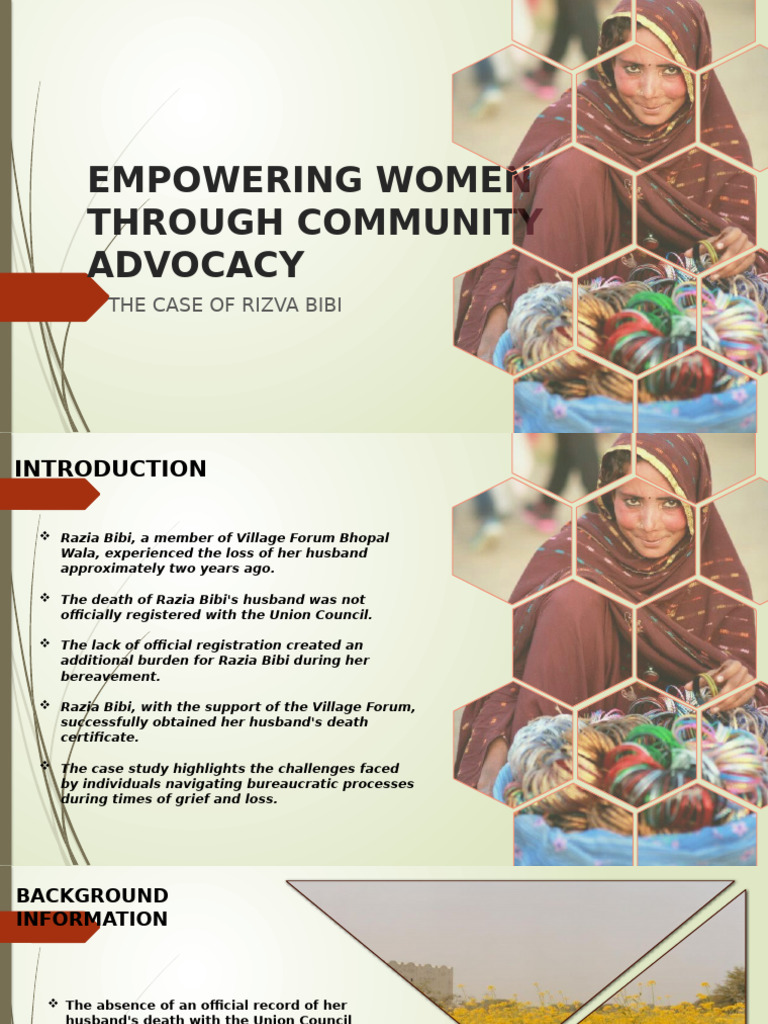 Empowering Women Through Community Advocacy | PDF | Grief