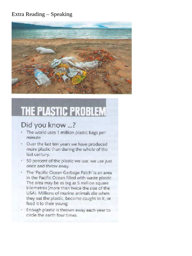 The Plastic Problem. | PDF