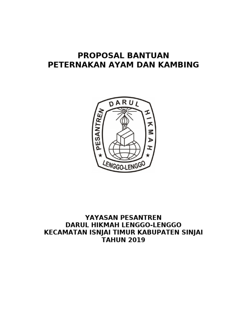 Proposal Pengembangan Ternak Sapi Potong | PDF