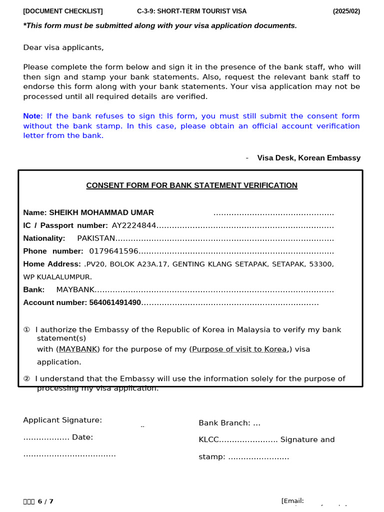 C-3-9 Visa Application Instructions | PDF