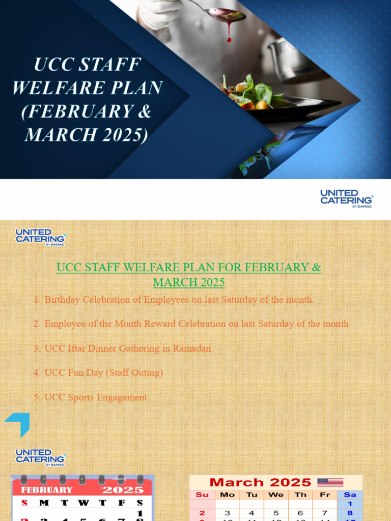 UCC - Employee Welfare Plan Sample | PDF