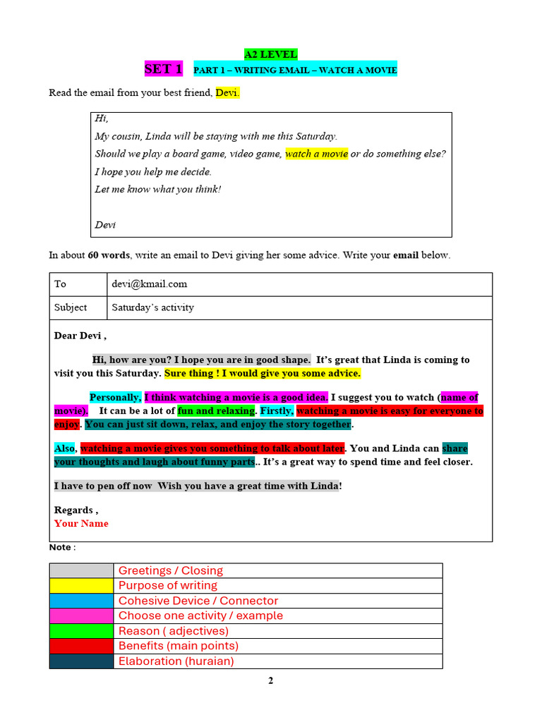 Paper 2 Form 1 Upsa Answer - Note | PDF
