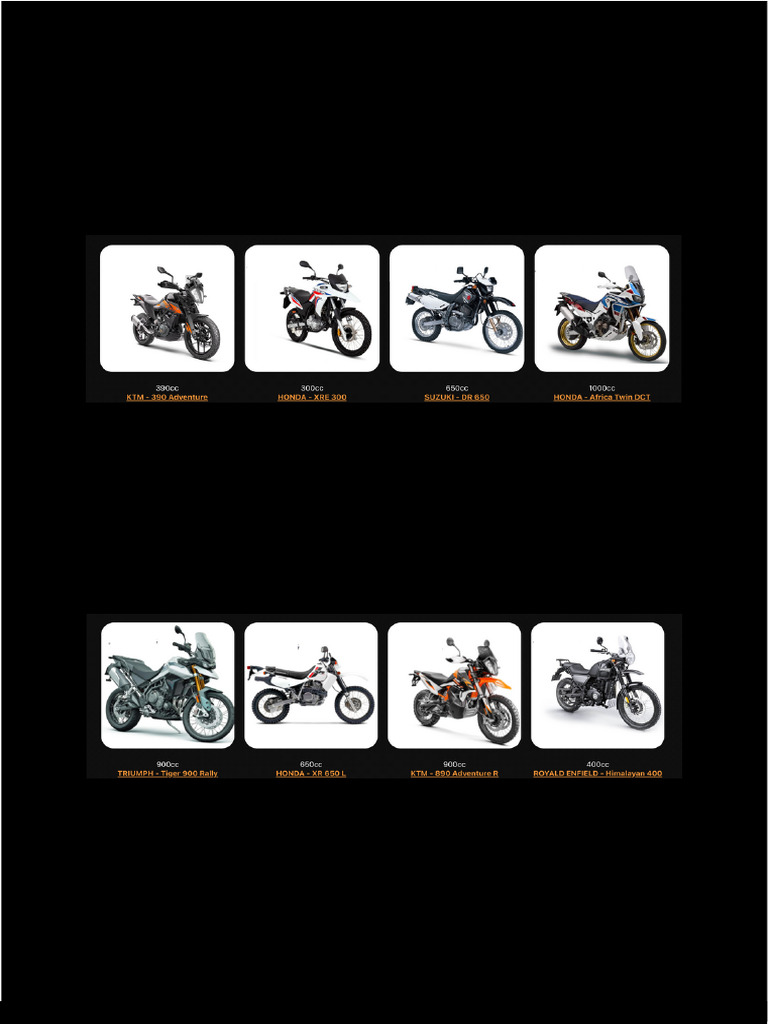Brochure Motorcycles | PDF