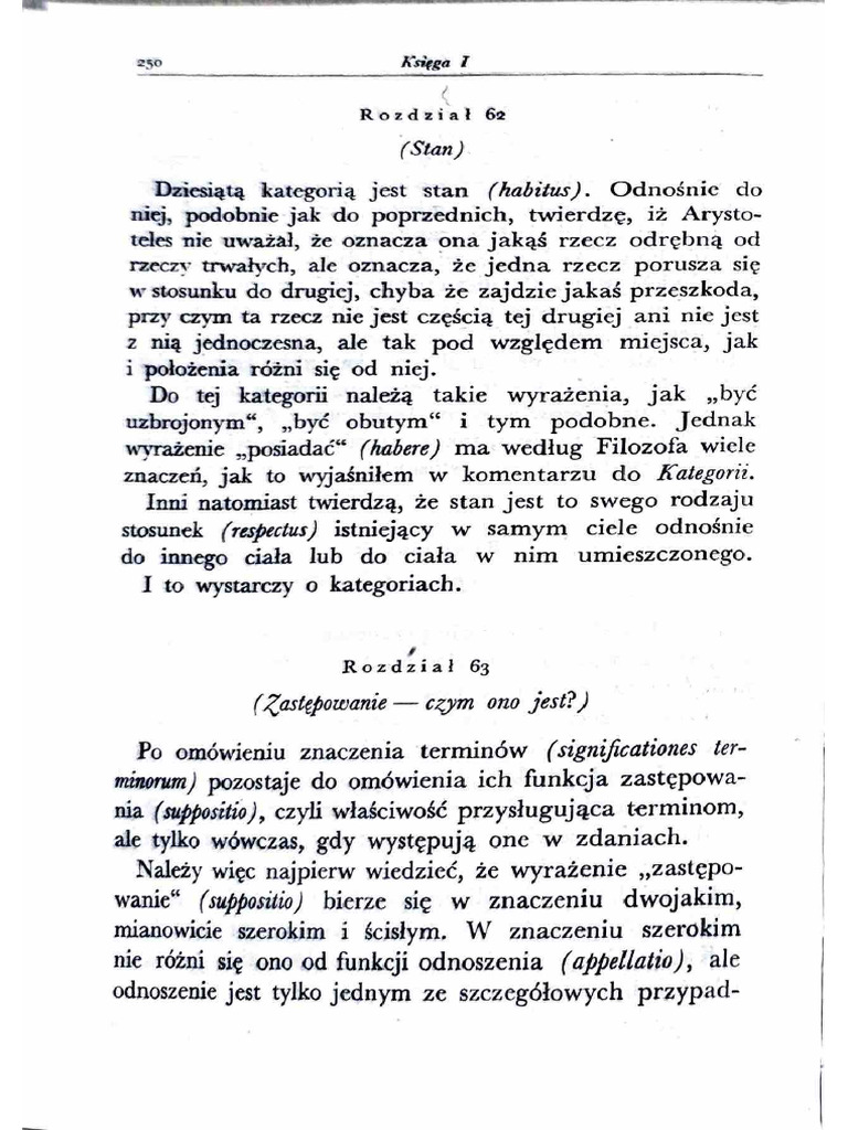 William Ockham, Suma Logiczna I, Rozdz. 63-77 | PDF