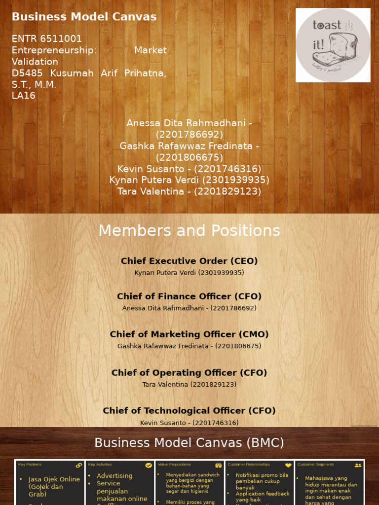 Business Model Canvas Market Validation | PDF