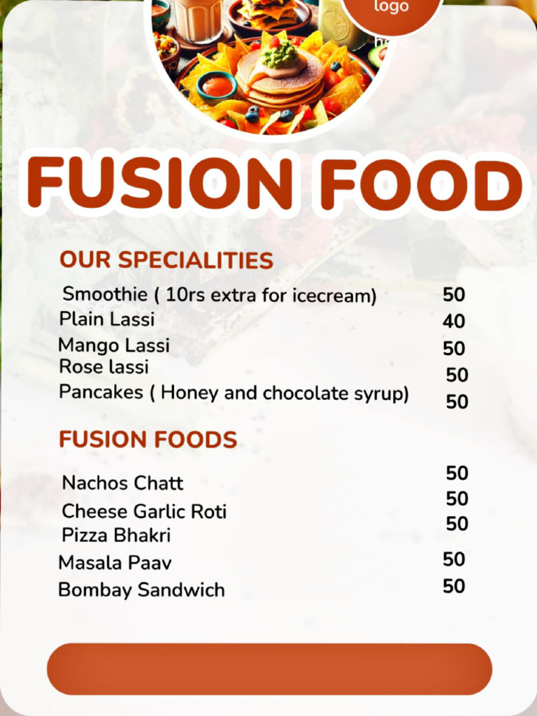 Mylahore Franchise Menu Highlights | PDF