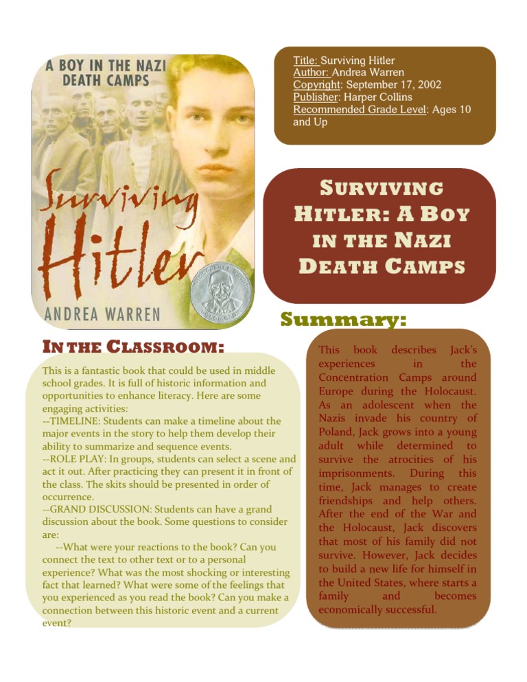 Surviving Hitler Book Handout | PDF