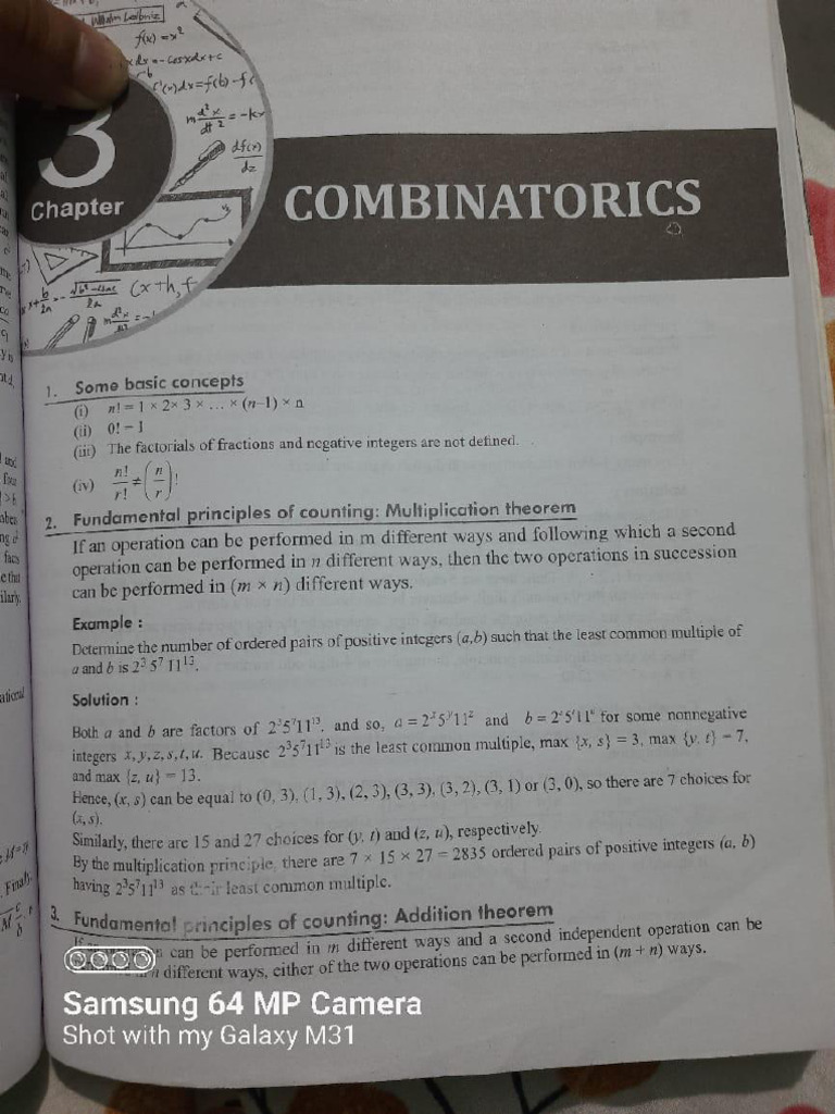 Combinatorics Chapter3 | PDF