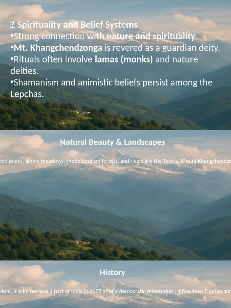 Sikkim Presentation | PDF