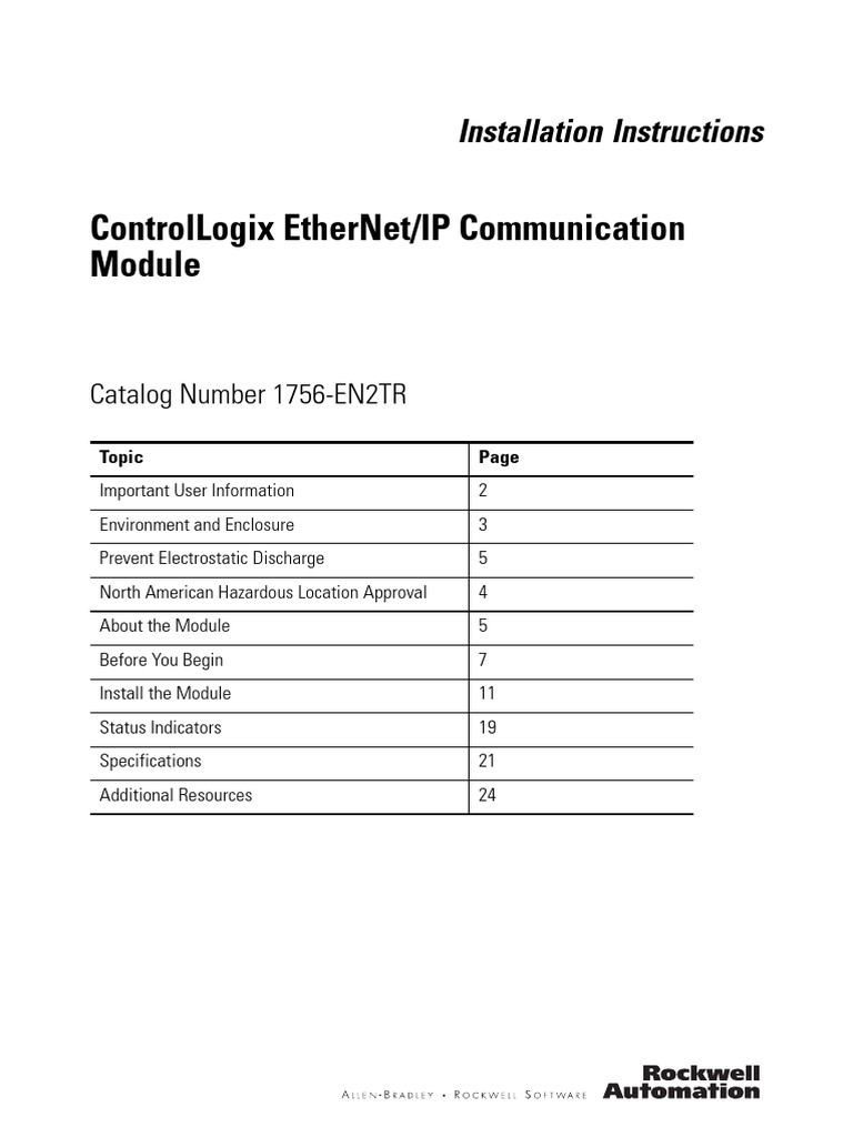(EN2TR) 1756 In612 - en P | PDF | Usb | Computer Network