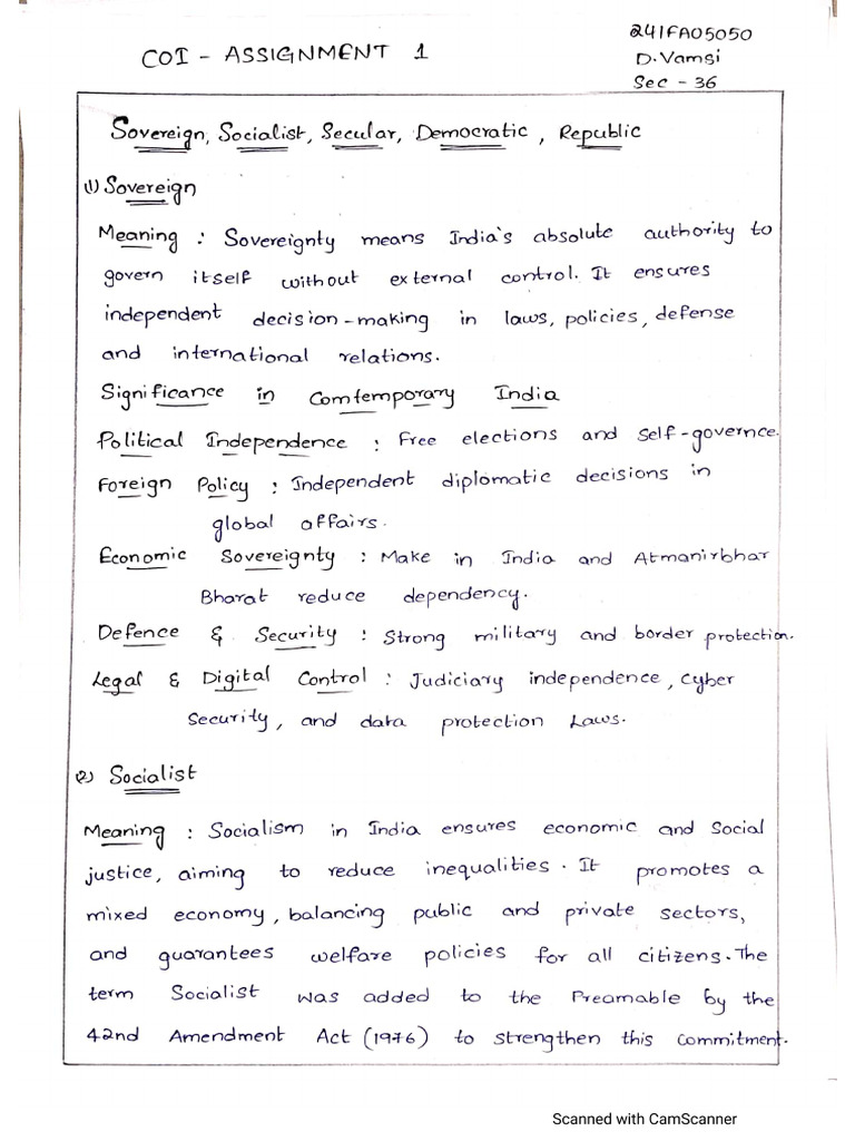 Coi Assignment | PDF