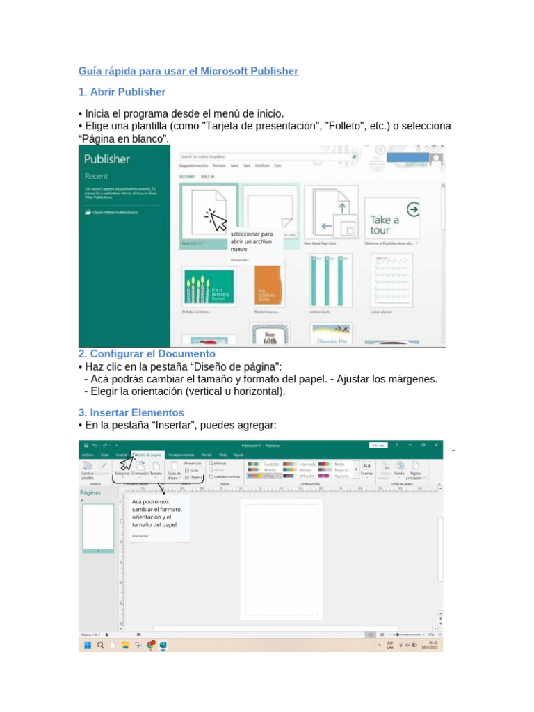 Cómo usar Microsoft Publisher | PDF