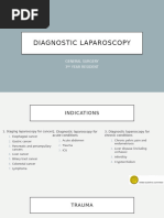 Exploratory Laparotomy Overview | PDF | Abdomen | Surgery