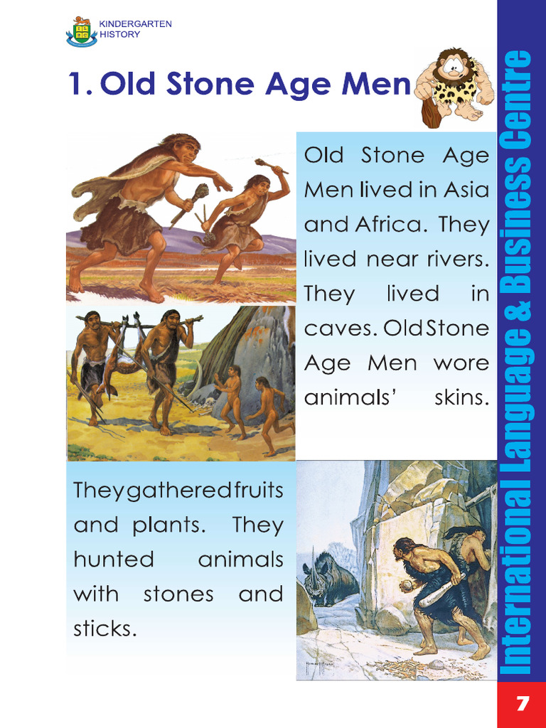 Old Stone Age Men (Text Book) | PDF