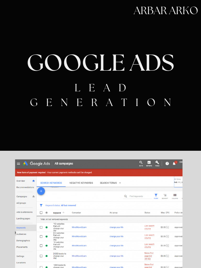 Google Ads by Arbar Arko | PDF