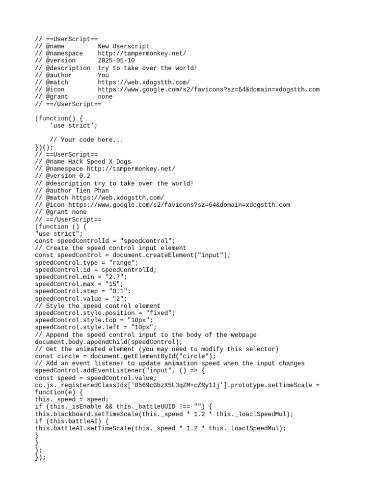 New Userscript 2025-05-10.user | PDF
