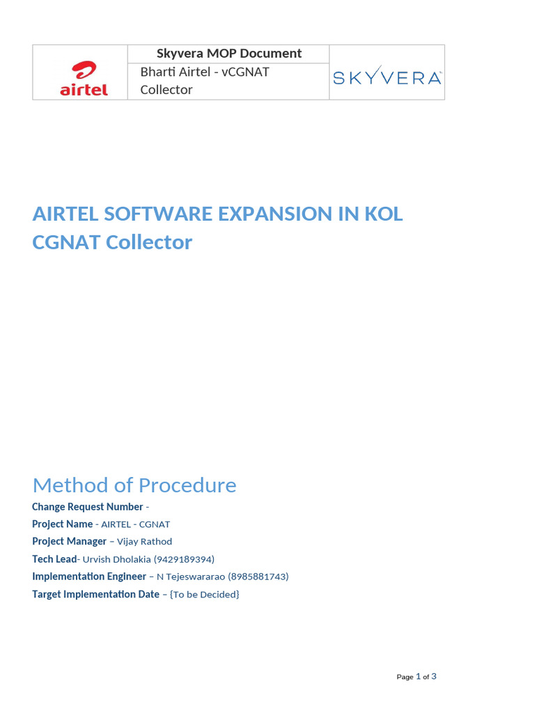 Skyvera Mop - Day 01 - Kol-Cgnat-Ucs03 Kol-Cgnat-Ucs04 v1.0 | PDF | Computing | Computer Science