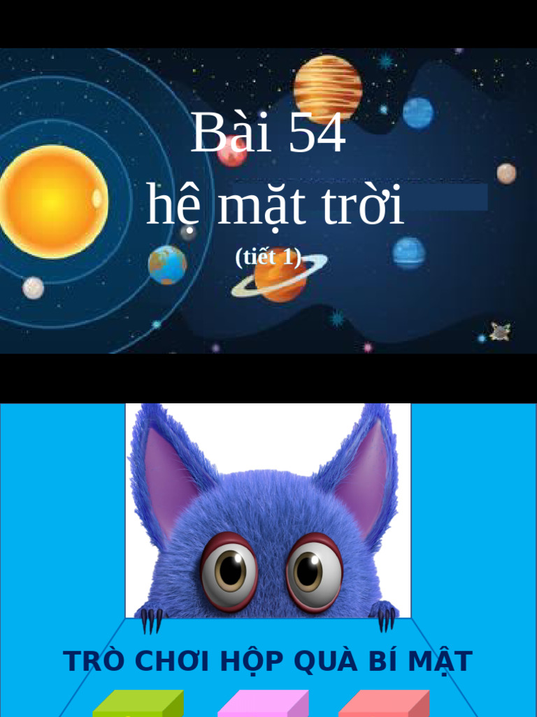 Bai 54 - He Mat Troi | PDF