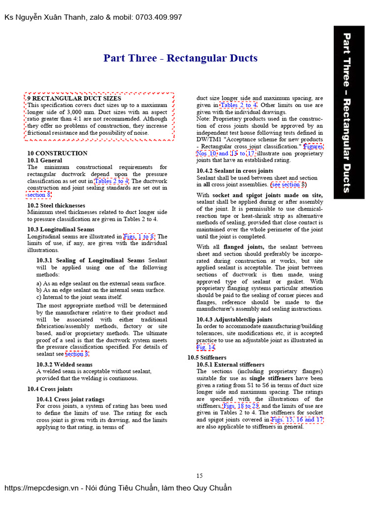 1.Tỉ Lệ Ống Gió-DW144 | PDF | Duct (Flow) | Building Engineering