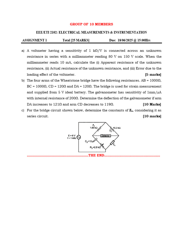 Eee Eti2102 Assignment 1 | PDF