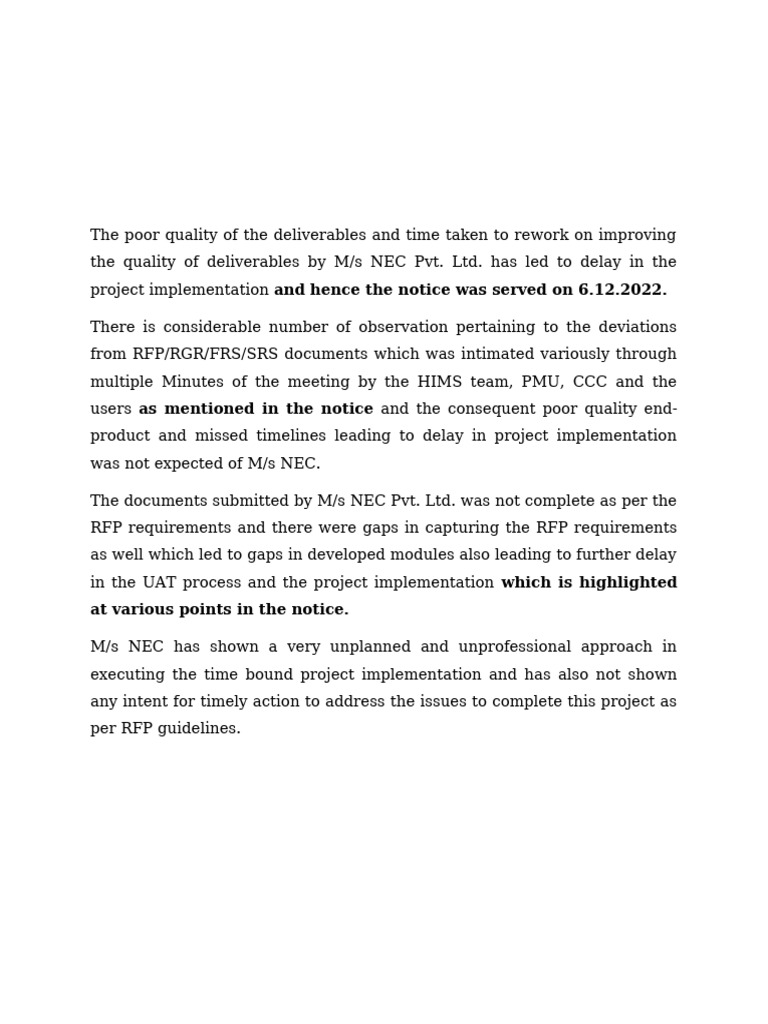 Termination Points For NEC | PDF