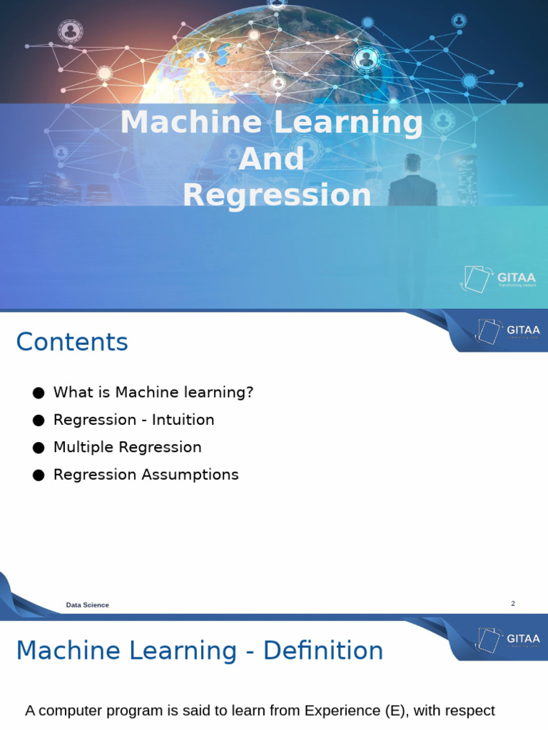 Machine Learning and Regression | PDF | Errors And Residuals ...