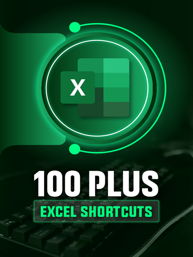 100+ Essential Excel Shortcuts | PDF