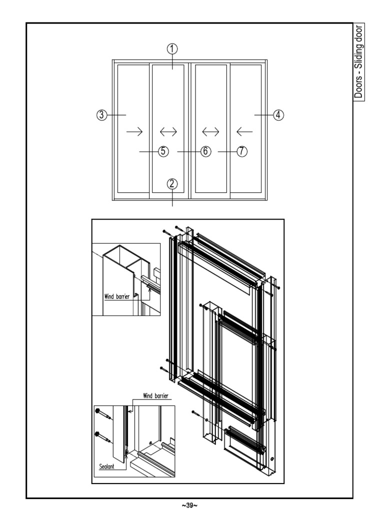 Compile-Pdf-Sistim-Sliding Door | PDF