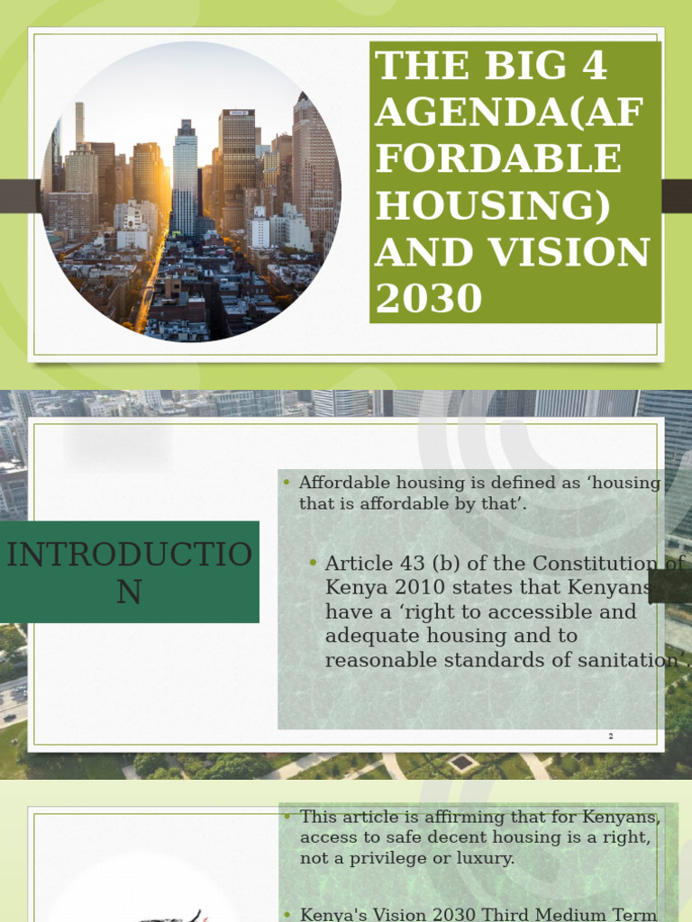 Presentation Housing | PDF | Affordable Housing | Economies