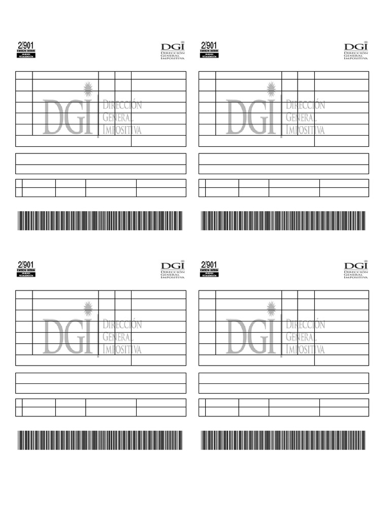 Boleto Dgi Itp | PDF