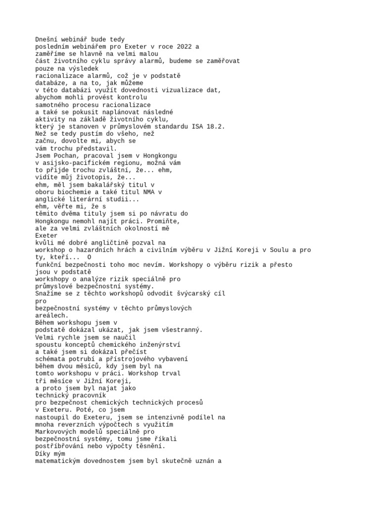 (Czech) Data Visualization For Alarm Rationalization (DownSub - Com) | PDF