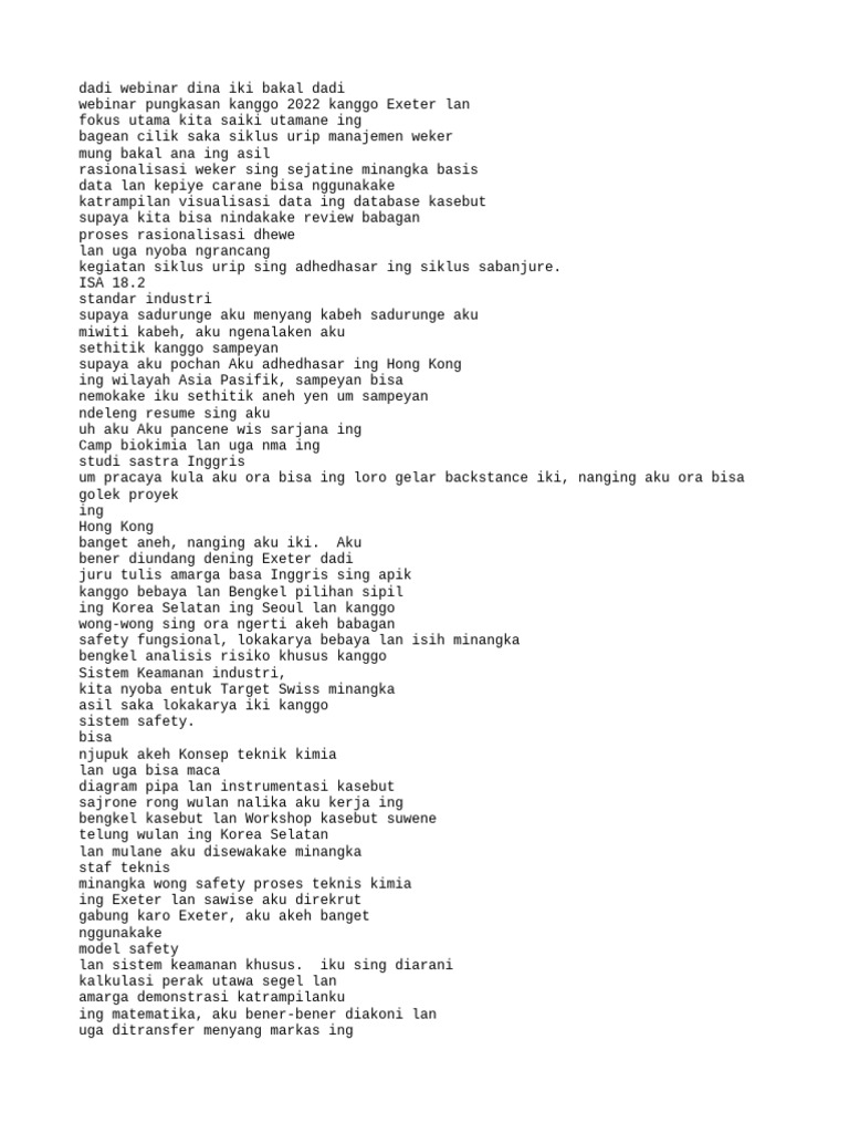 [Javanese] Data Visualization for Alarm Rationalization [DownSub.com] | PDF