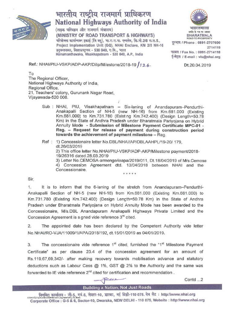 1st Milestone Recommendation - 126 - Compressed | PDF